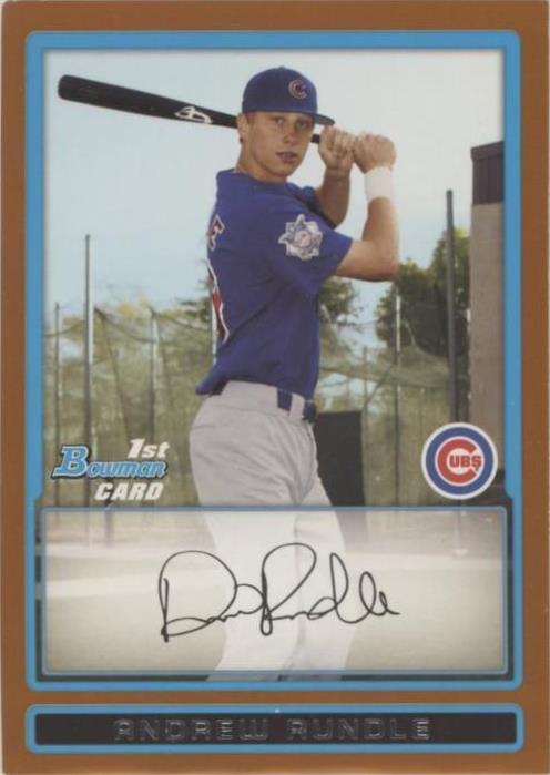 2009 Bowman - Prospects Orange #BP56 Drew Rundle /250 (RC) for sale ...