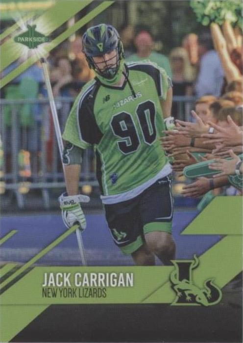 2019 Parkside Major League Lacrosse - #142 Jack Carrigan (RC) for sale ...