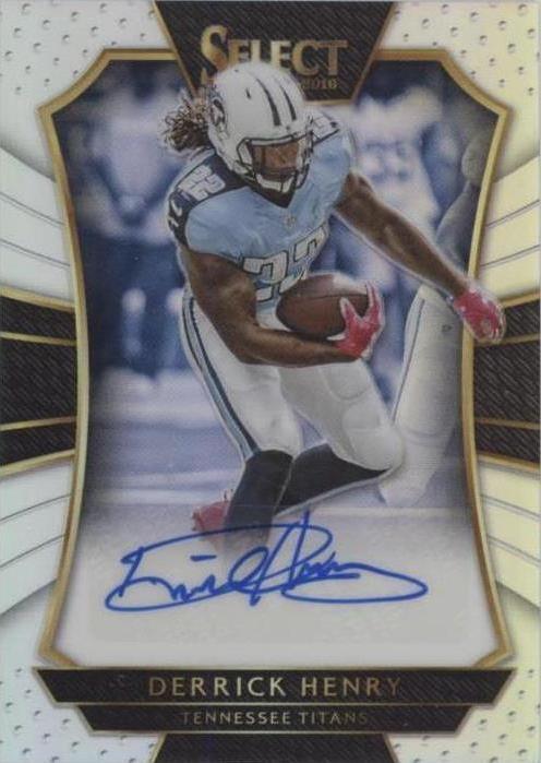 2016 Panini Select - Rookie Signatures Derrick Henry #RS-DH /49 (AU, RC ...