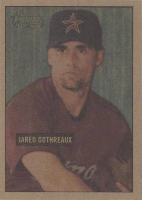 2005 Bowman Heritage - Mahogany #206 Jared Gothreaux (RC) for sale ...