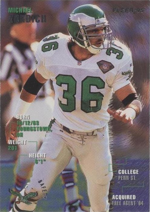 1995 Fleer - Mike Zordich #311 for sale online | eBay