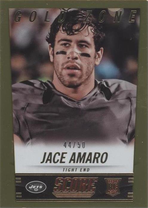 2014 Score - Gold Zone #372 Jace Amaro /50 (RC) for sale online | eBay