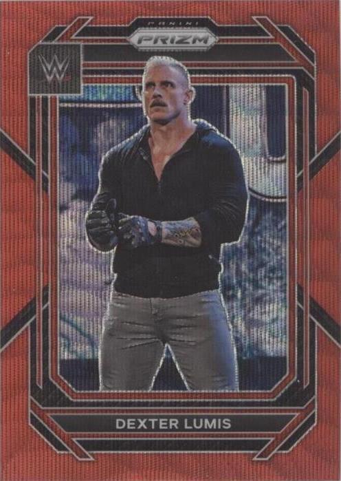 2023 Panini Prizm WWE - Dexter Lumis #163 Ruby Wave Prizm for sale ...