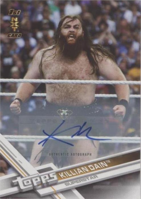 2017 Topps WWE Then Now Forever - Autographs #172 Killian Dain /99 (AU, RC) for sale online | eBay