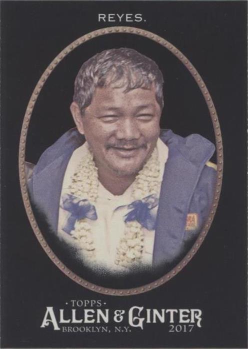 2017 Topps Allen & Ginter's X - #58 Efren Reyes (RC) for sale online | eBay