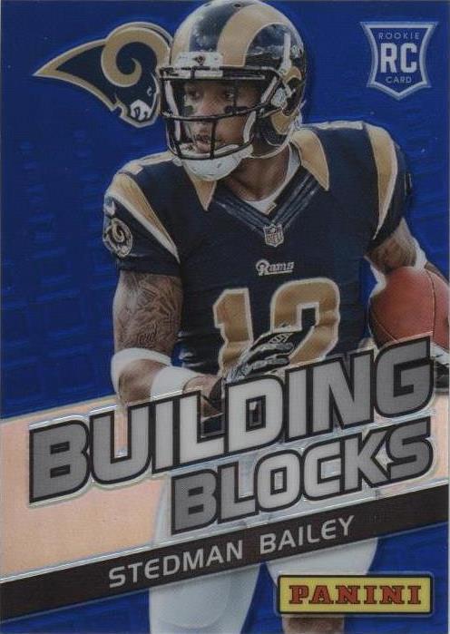 2013 Panini Monster Box - Prizm Building Blocks Stedman Bailey #20 Blue ...