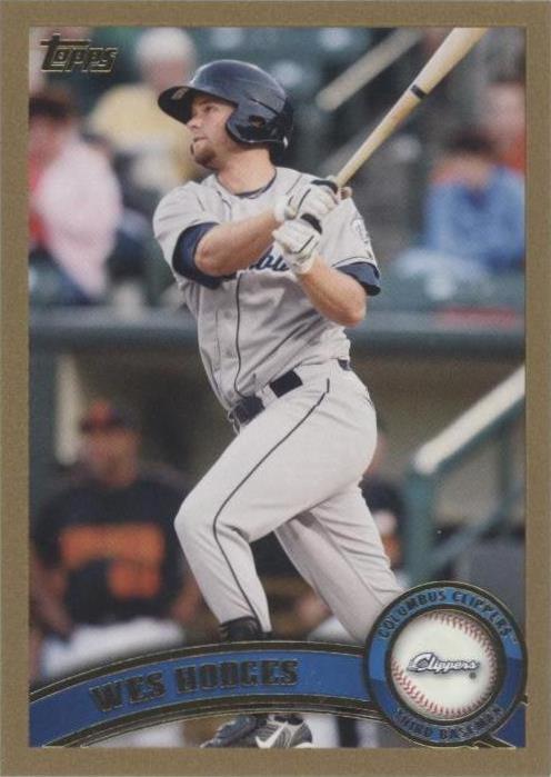 2011 Topps Pro Debut - Gold #187 Wes Hodges /50 (RC) for sale online | eBay