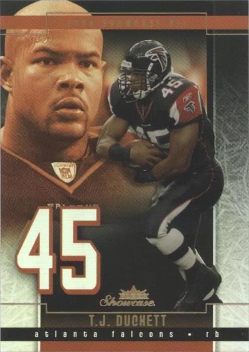 2004 Fleer Showcase - Legacy Collection #12 T.J. Duckett /125 for sale ...