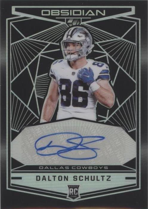 2018 Panini Obsidian - Rookie Autographs Dalton Schultz #RKA-DS /100 (AU, RC) for sale online | eBay