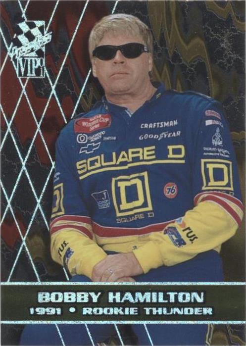 2001 Press Pass VIP - Rookie Thunder Explosives #X32 Bobby Hamilton for ...