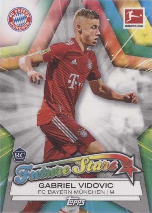 2021-22 Topps Bundesliga - Future Stars #FS-GV Gabriel Vidovic (RC) for ...