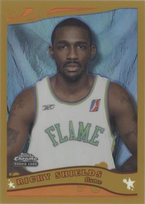 2005-06 Topps Chrome - Gold Refractor #263 Ricky Shields /99 (RC) for ...