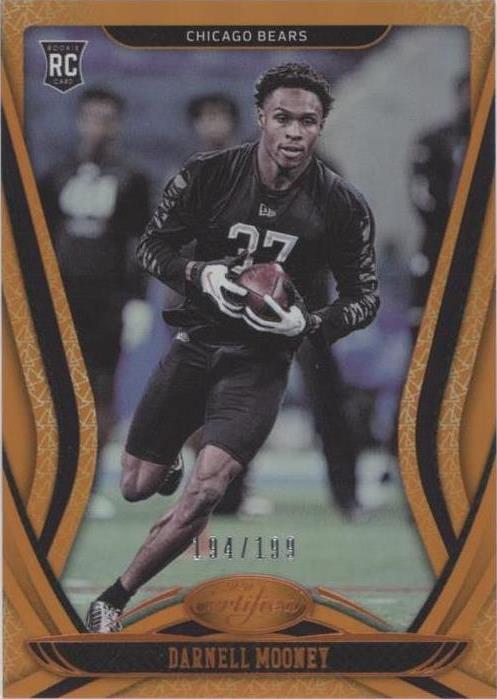 2020 Panini Certified - Rookies Darnell Mooney #181 Mirror Orange /199 ...