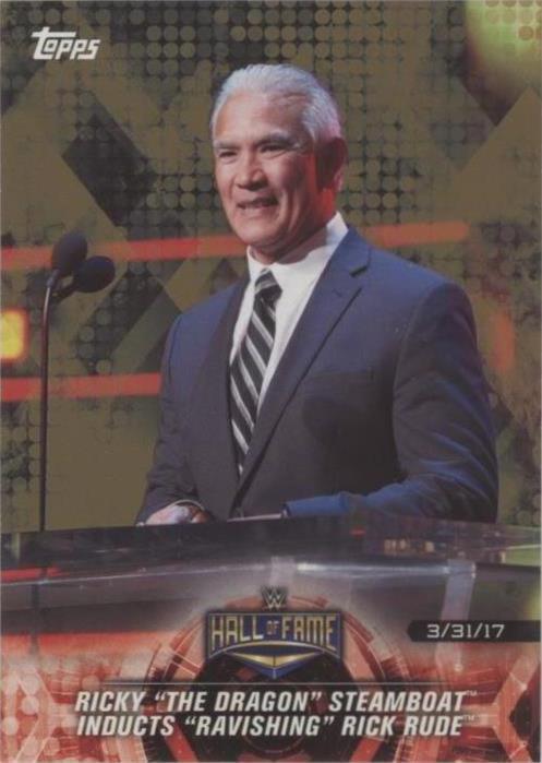 2018 Topps WWE Road to Wrestlemania - Rick Rude #21 Bronze for sale ...