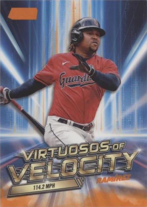 2023 Topps Stadium Club - Virtuosos of Velocity Jose Ramirez #VV-17 ...