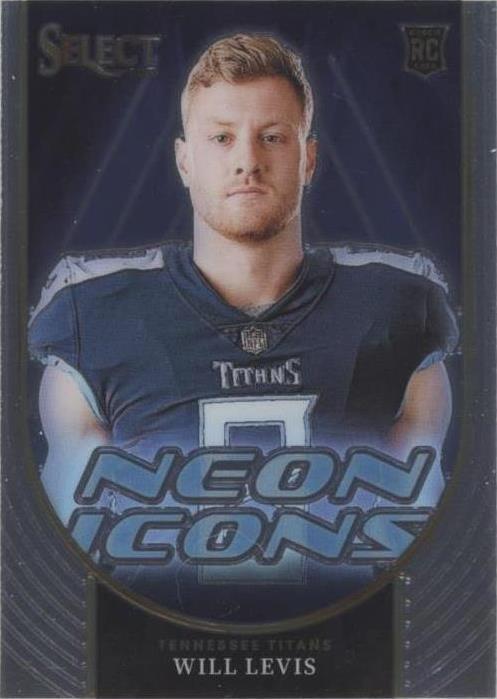 2023 Panini Select - Neon Icons Will Levis #NI-WLE Silver Prizm (RC ...