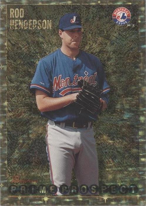 1995 Bowman - Rod Henderson #269 Gold for sale online | eBay