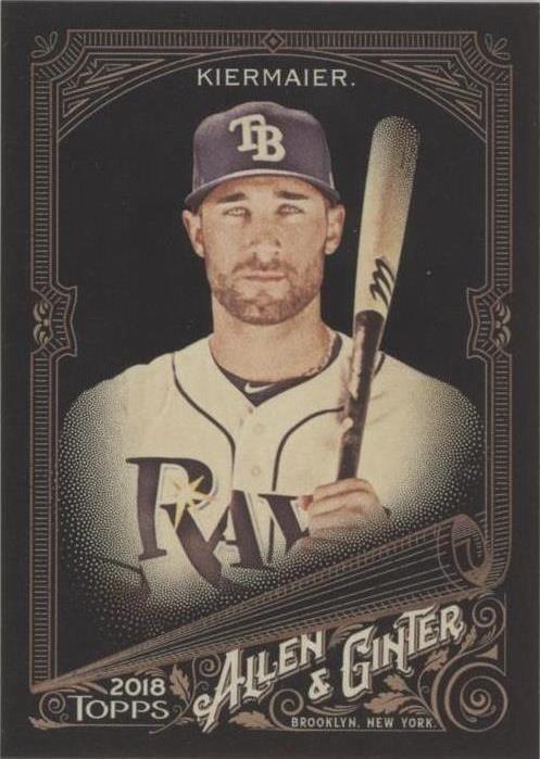 2018 Topps Allen & Ginter's X - Kevin Kiermaier #327 for sale online | eBay