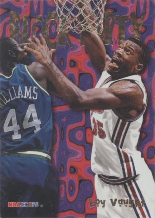1995-96 NBA Hoops - Block Party Loy Vaught #21 for sale online | eBay