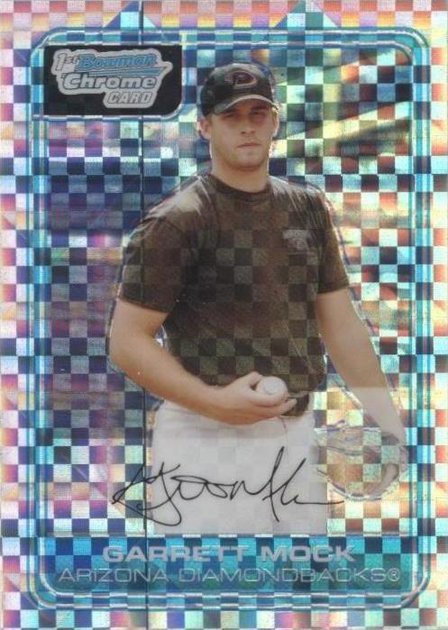 2006 Bowman Chrome - Prospects X-Fractor #BC119 Garrett Mock /250 (RC ...