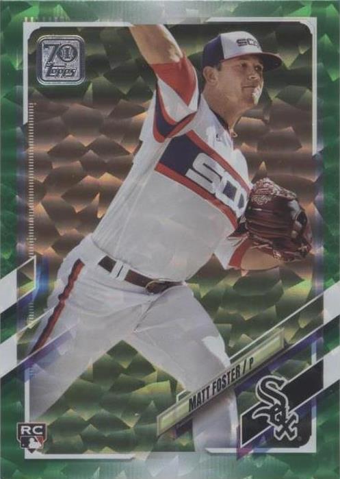 2021 Topps - Matt Foster #426 Green /499 (RC) for sale online | eBay