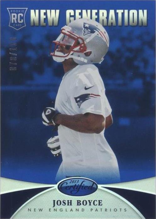 2013 Panini Certified - New Generation Mirror Blue #247 Josh Boyce /100 ...