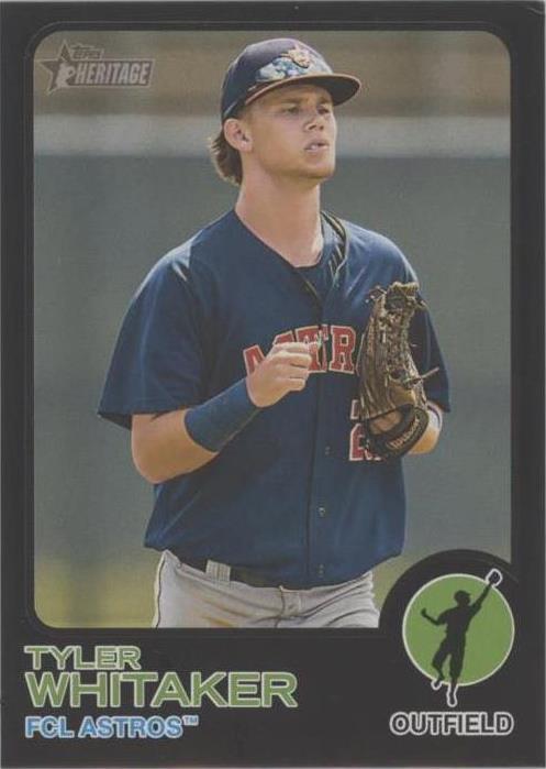 2022 Topps Heritage Minor League Edition - Black Border #37 Tyler Whitaker /50 (RC) for sale ...