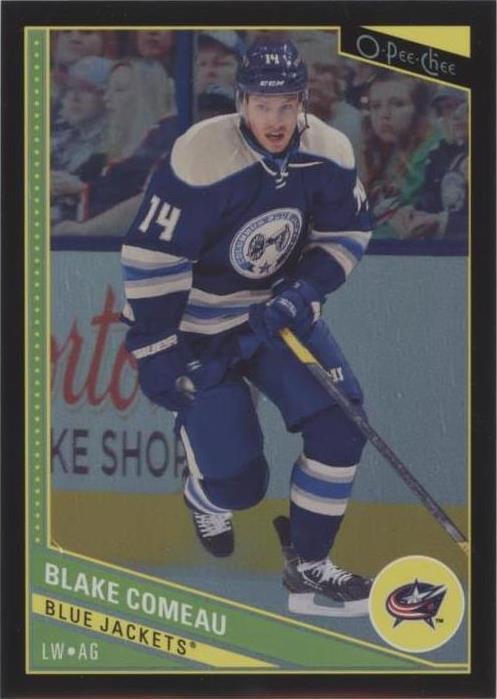 2013-14 O-Pee-Chee - Black Rainbow Foil #104 Blake Comeau /100 for sale online | eBay