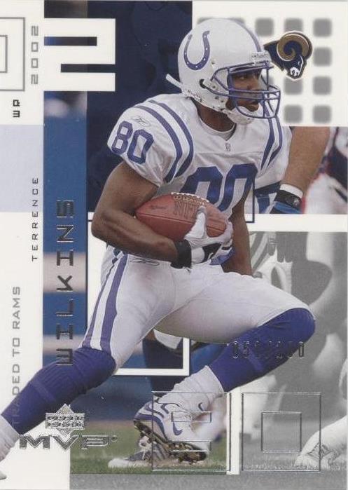 2002 Upper Deck MVP - Silver #227 Terrence Wilkins /100 for sale online ...