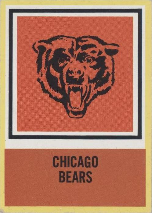 1967 Philadelphia - #36 Chicago Bears for sale online | eBay