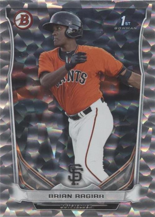 2014 Bowman - Prospects Silver Ice #BP100 Brian Ragira (RC) for sale ...