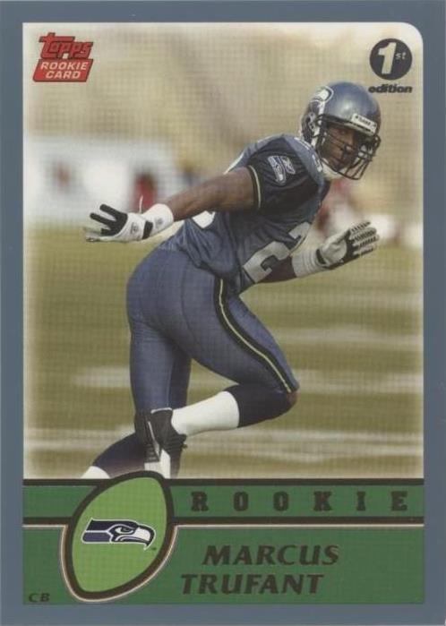 2003 Topps - 1st Edition #351 Marcus Trufant (RC) for sale online | eBay