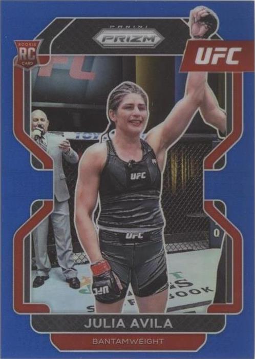 2022 Panini Prizm UFC - Blue Prizm #136 Julia Avila /199 (RC) for sale ...