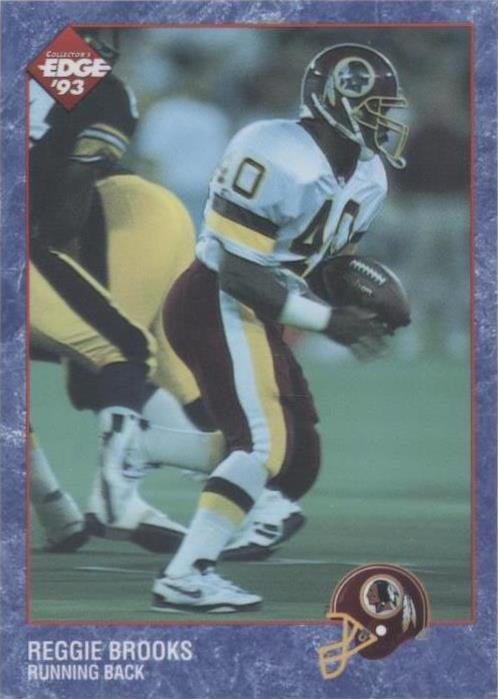 1993 Collector's Edge - Reggie Brooks #299 (RC) for sale online | eBay