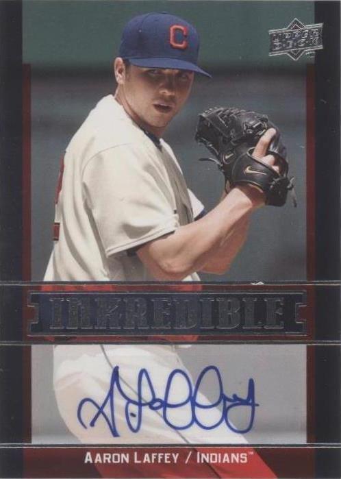2009 Upper Deck - Inkredible Series 1 Aaron Laffey #AL (AU) for sale ...