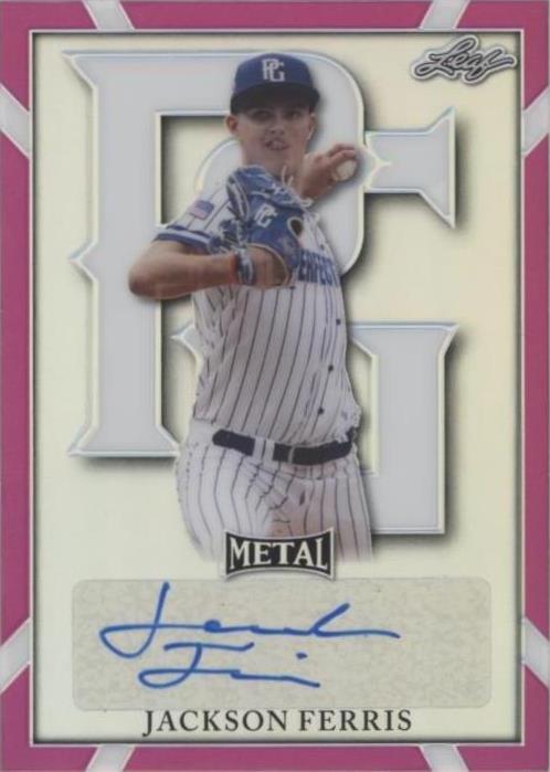 2021 Leaf Perfect Game All-American Classic - Metal Autographs Pink ...
