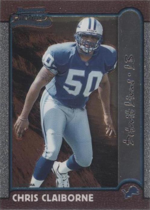 1999 Bowman Chrome - Interstate #160 Chris Claiborne (RC) for sale ...