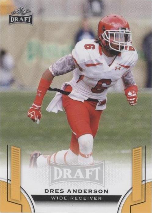 2015 Leaf Draft - Gold #69 Dres Anderson (RC) for sale online | eBay