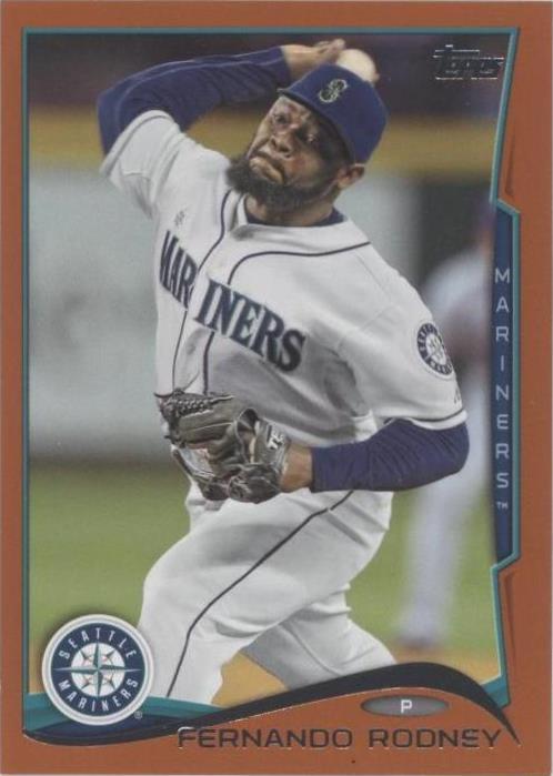 2014 Topps - Orange #497 Fernando Rodney for sale online | eBay
