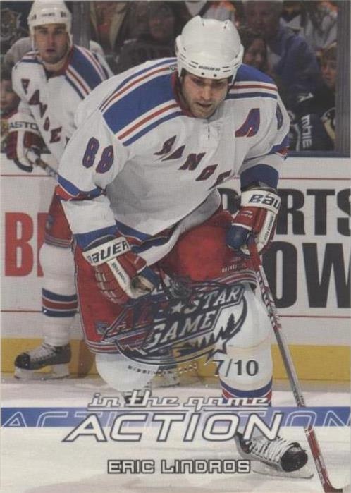 2003-04 In the Game Action - Eric Lindros #339 All-Star Game /10 for ...
