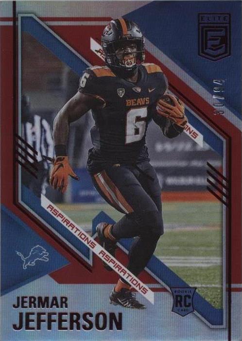 2021 Panini Donruss Elite - Rookies Jermar Jefferson #116 Aspirations ...