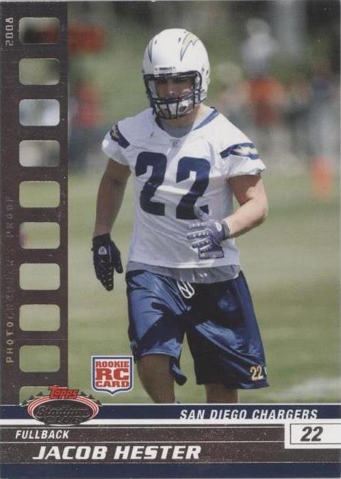 2008 Topps Stadium Club - Photographer's Proof #164 Jacob Hester /199 ...