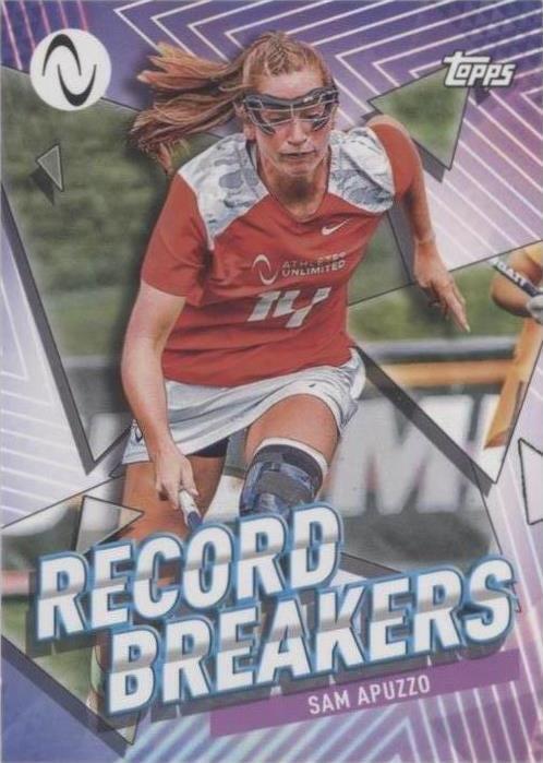 2023 Topps Athletes Unlimited All Sports - Record Breakers Sam Apuzzo # ...