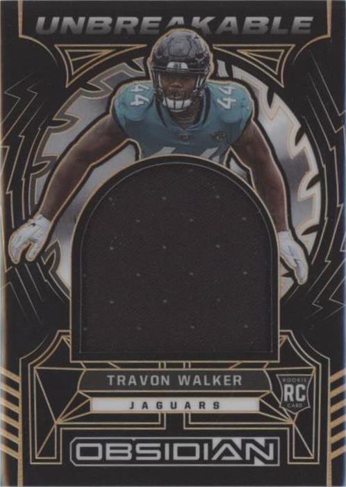 2022 Panini Obsidian - Unbreakable Material Electric Etch Orange #UM ...