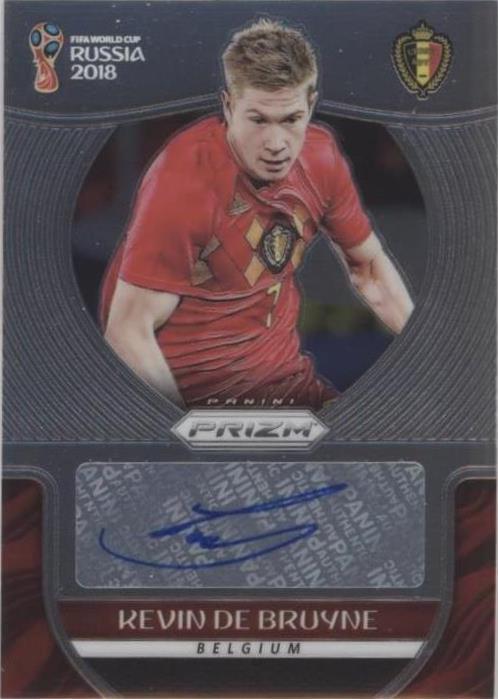 2018 Panini Prizm World Cup - Signatures Kevin de Bruyne #S-KDB (AU) for sale online | eBay