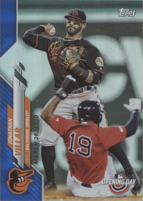 2020 Topps Opening Day - Opening Day Edition Blue Foil #2 Jonathan ...