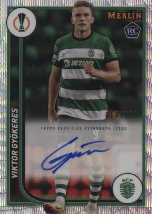 2023-24 Topps Merlin Uefa Club Competitions - Autographs Viktor ...