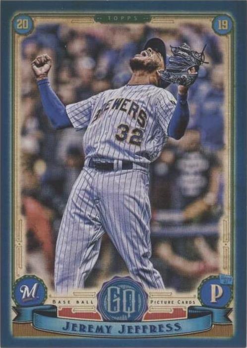 2019 Topps Gypsy Queen - Indigo #194 Jeremy Jeffress /250 for sale ...