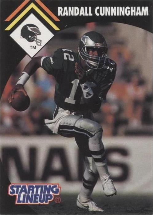 1995 Kenner Starting Lineup - #12 Randall Cunningham for sale online | eBay