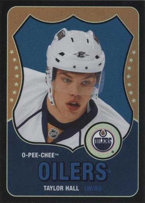 2010-11 O-Pee-Chee - Marquee Rookies Taylor Hall #508 Black Rainbow ...